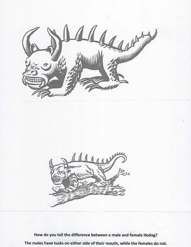 How to tell a male from a female Hodag - Rhinelander Historical Society